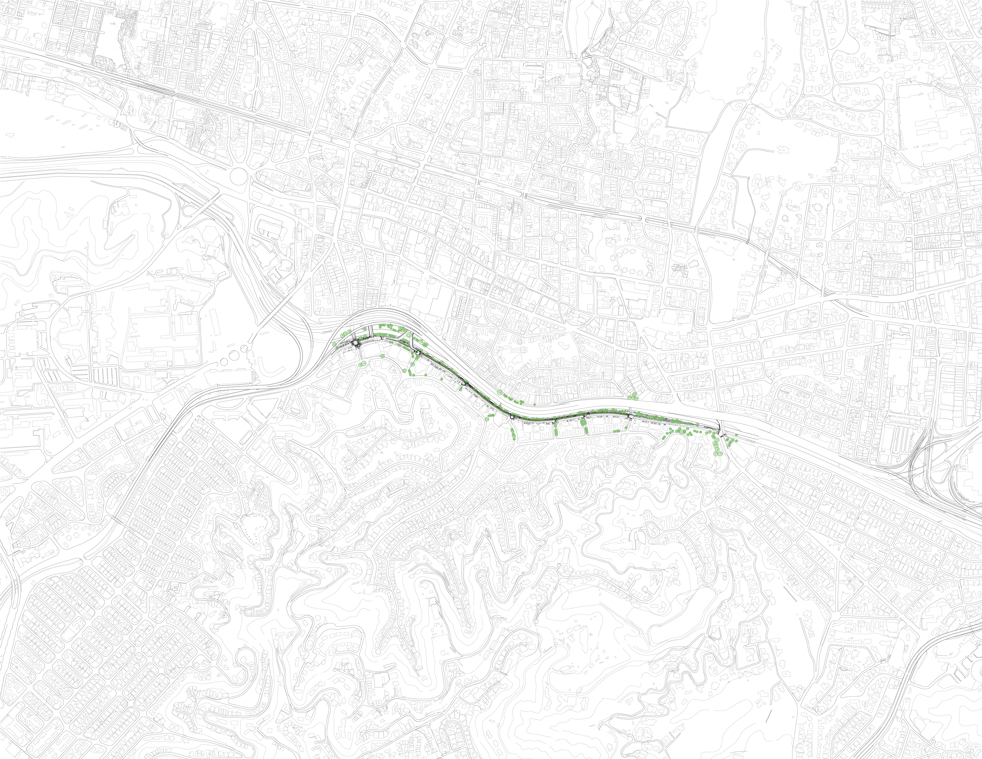 Enlace arquitectura | Guaire River Linear Park at Colinas de Bello Monte